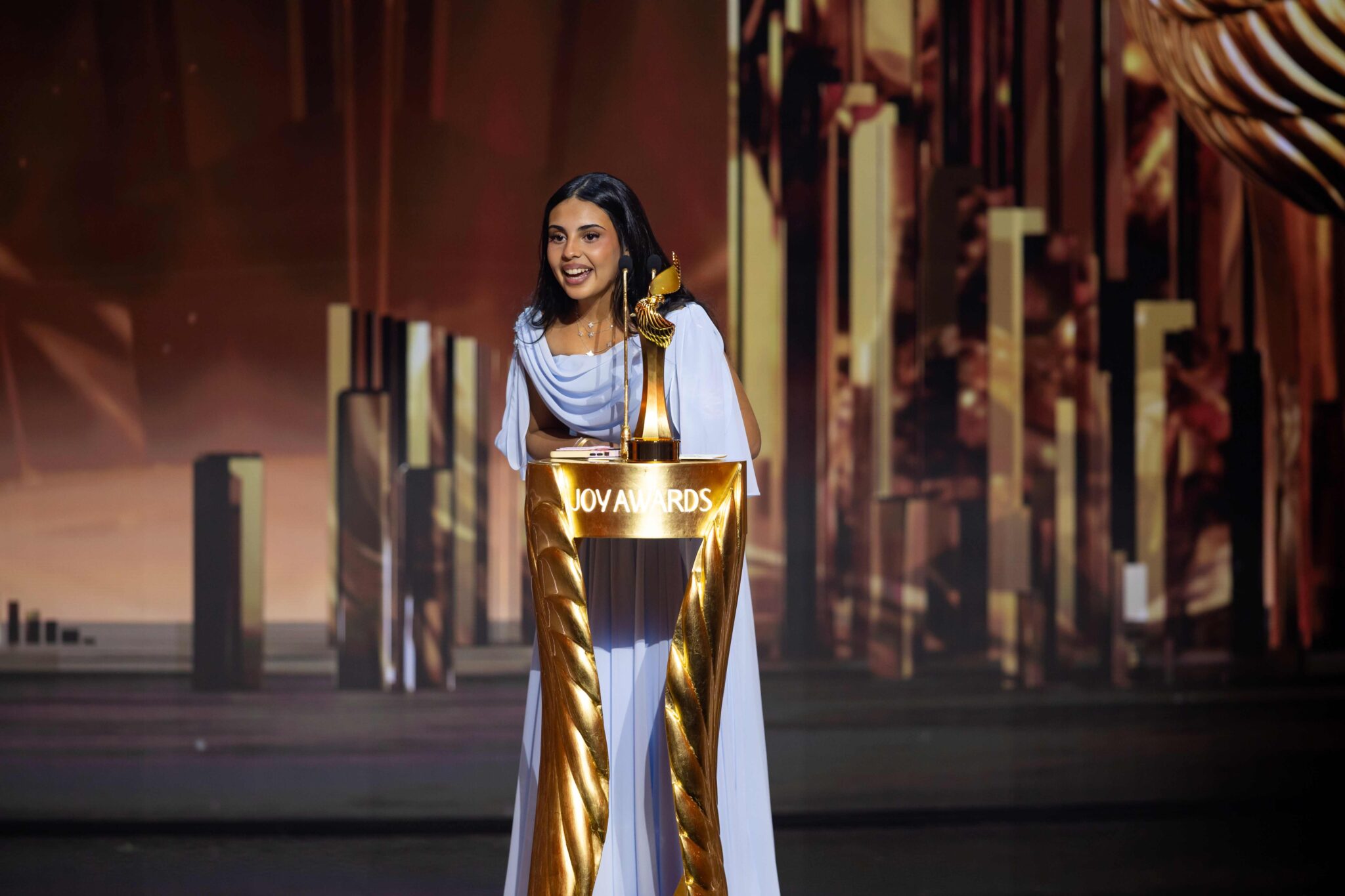 Joy Awards: At 14, Saudi teen Rateel Alshehri makes history as youngest ...